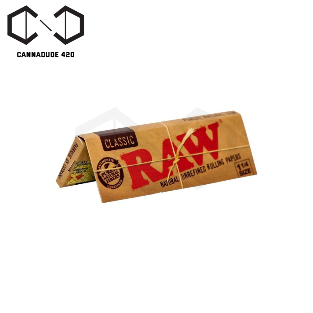 กระดาษ RAW Classic 1¼ Rolling paper 1 1/4 size แพ็ค 1 / 3 / 5 / 10 / 24 ...