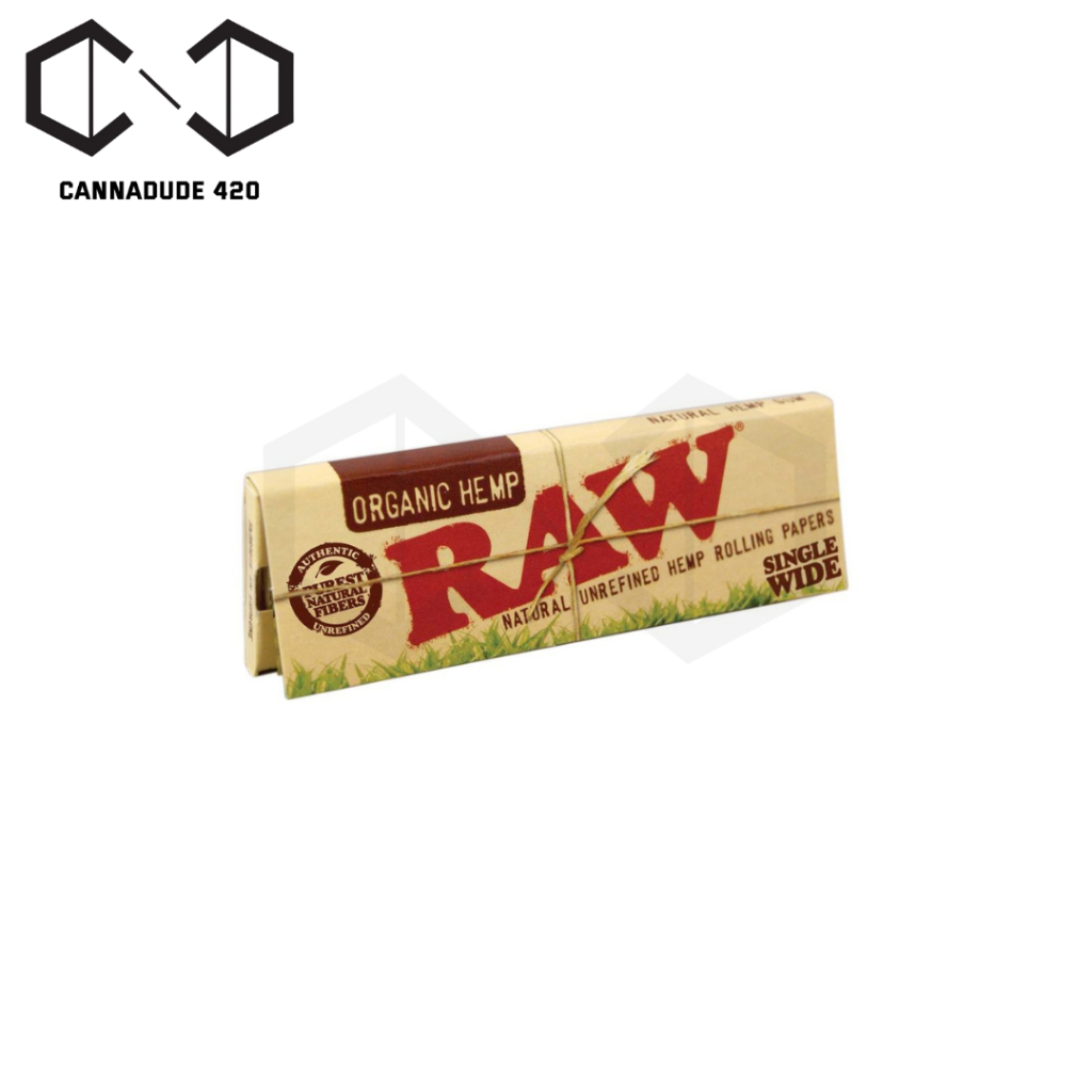 RAW Organic Single Wide 70mm กระดาษ RAW Organic without filter Raw ...
