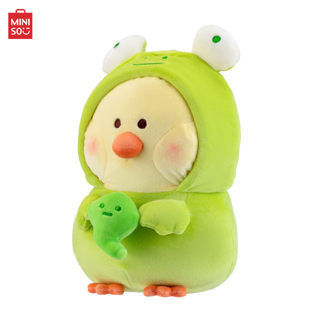 MINISO เจ้าเจี๊ยบสวมชุดกบ BIBI Chicken Series Costume Plush Toy ...