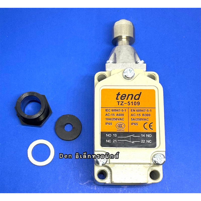 LIMIT SWITCH ลิมิต สวิตช์ tend TZ-5109 หน้าคอนแทค 10A/250VAC IP65 | Shopee Thailand