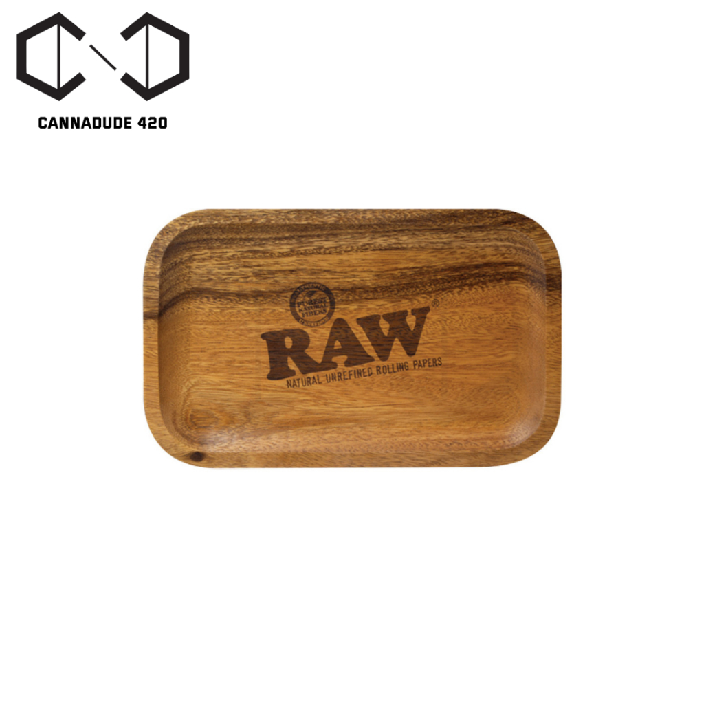 RAW Wood Tray - Small ถาดโรล Raw tray ถาดรองหก ถาดไม้ ขนาด 11.5” x 7” x ...