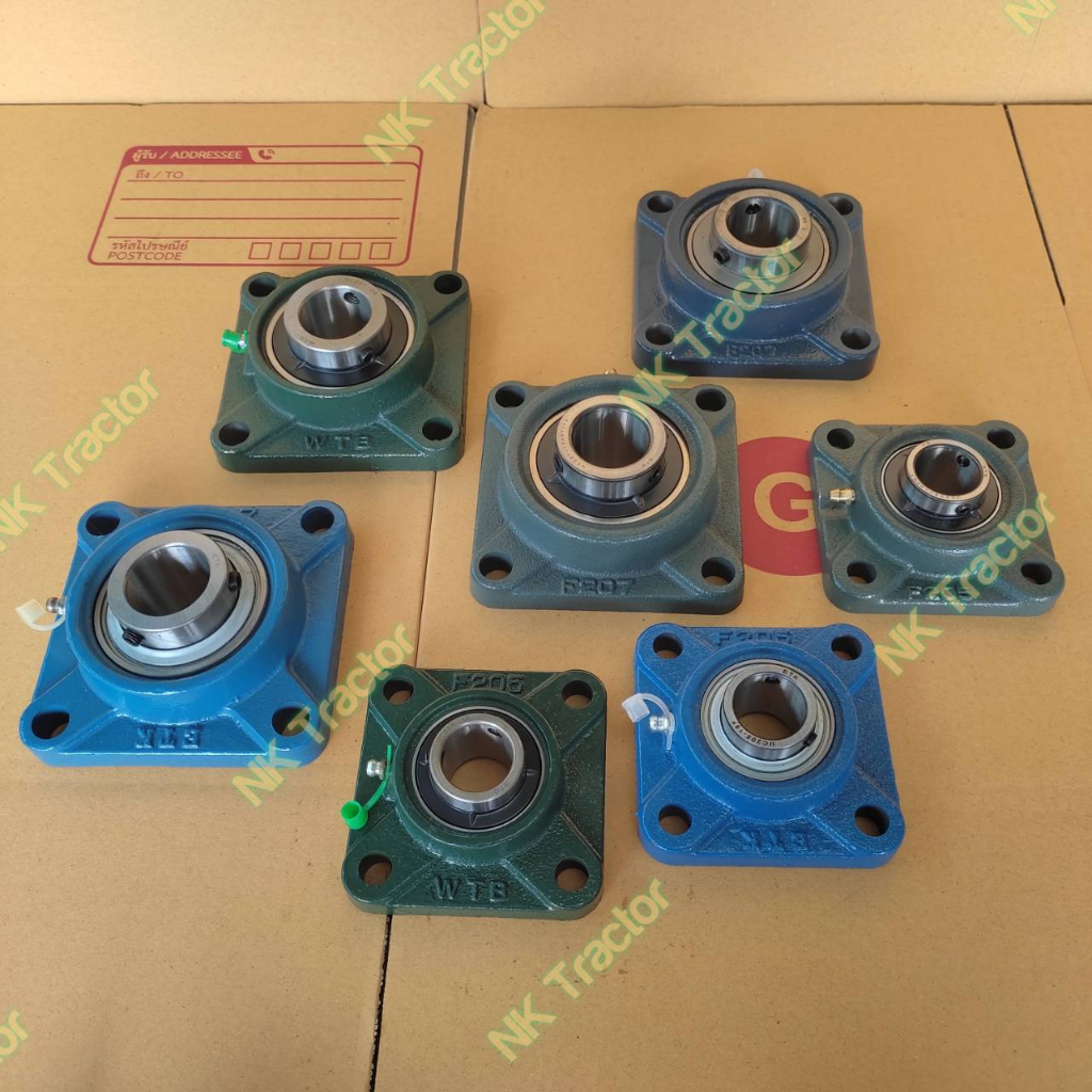 (สี่เหลี่ยม) ลูกปืน UCF205 (ลูกปืนตุ๊กตา รู 1" [1นิ้ว] ) ตุ๊กตา เพลา 1นิ้ว | Shopee Thailand