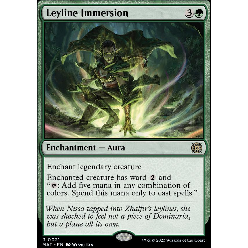 [MTG][Single][MAT] Leyline Immersion ระดับ Rare [ภาษาอังกฤษ] | Shopee ...