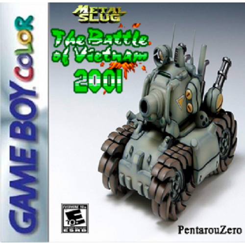 ตลับ GBC ( Game boy Colour ) Metal Slug 2001 ตลับ HACK ผลิตใหม่ สำหรับ ...