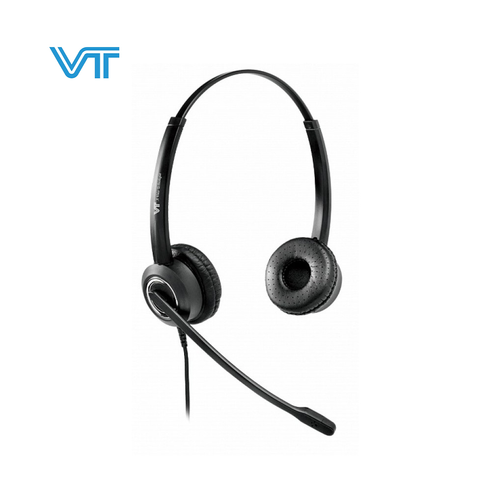 VT 6200 01,03 RJ Analog Mono ชุดหูฟังมีไมค์แบบหูเดียว สองหู เชื่อมต่อ ...