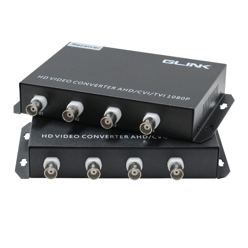 GLINK [GCVT-01] - [GCVT-02] ตัวแปลงเดินสายกล้องด้วยไฟเบอร์ 20 กิโลเมตร ...