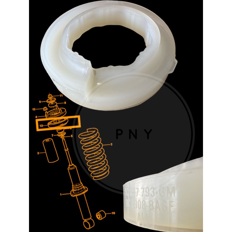 ยางรองเบ้าโช้คหน้า CHEVROLET COLORADO ปี 2012-2019 แท้GM #52057793 ...