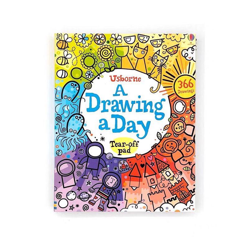 Usborne A Drawing & A Puzzle A Day & Step-by-Step / Drawing Dinosaurs ...