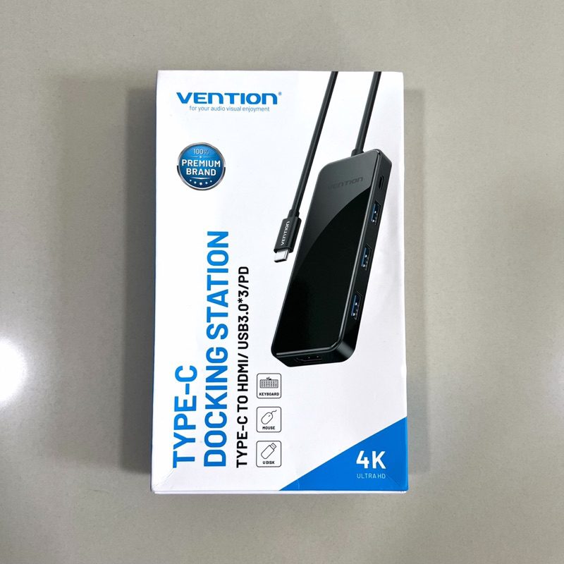 Vention 5 in 1 Type-C USB hub HDMI PD USB 3.0 100W 4K 60Hz | Shopee ...
