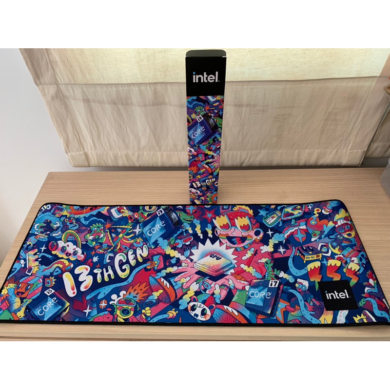 สินค้าใหม่ ‼️ แผ่นรองเมาส์ คีย์บอร์ด Intel gaming mouse pad | Shopee ...