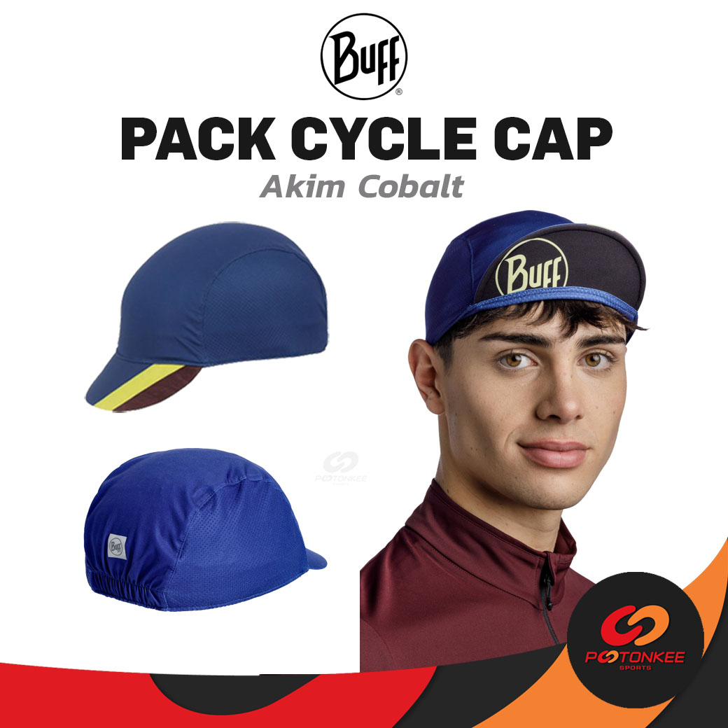 Pootonkee Sports BUFF Pack Cycle Cap หมวกแค็ปทรงอ่อน สำหรับนักขี่จักรยาน พับได้ ป้องกันรังสี UV ...
