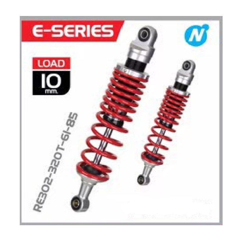 โช้คหลัง (YSS) E-SERIES WAVE 110i'13-20 / WAVE 125i'13-21 L.10 สีดำ/แดง ...