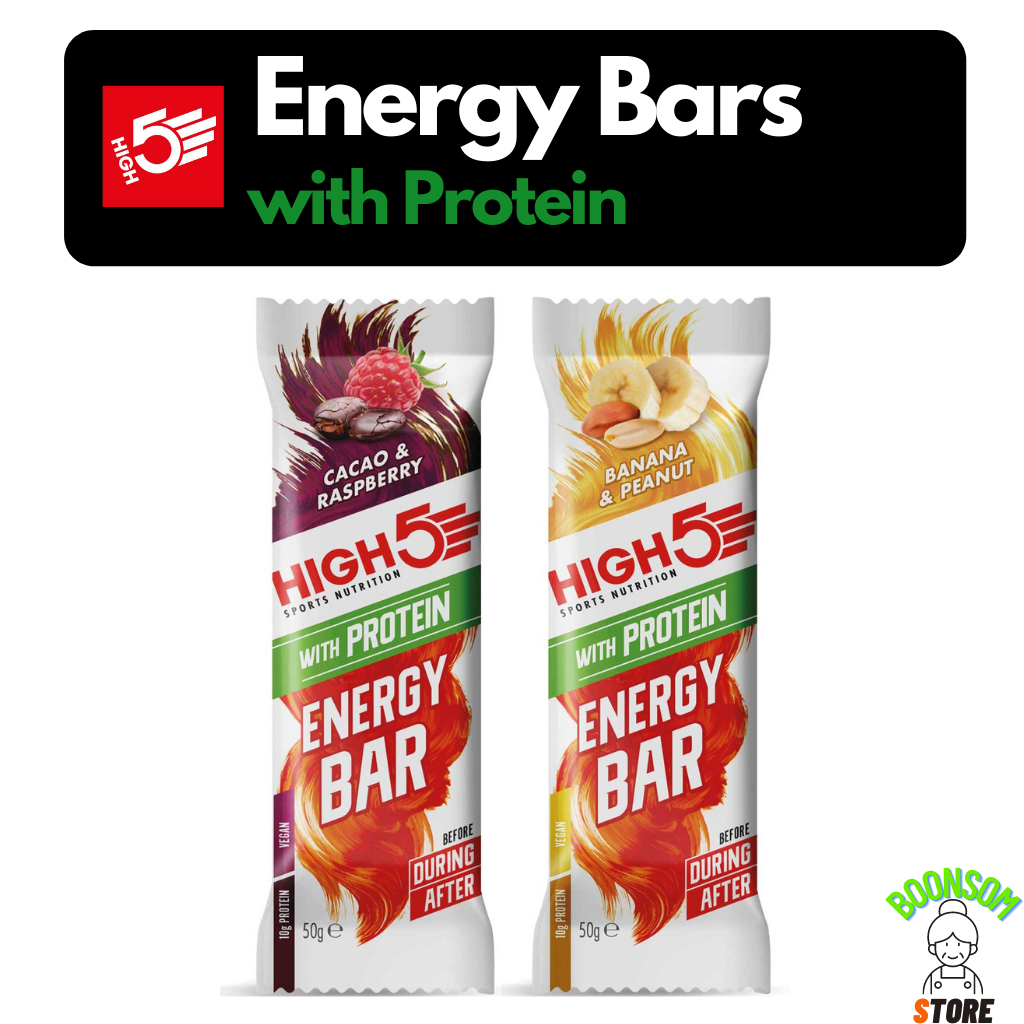 High5 Bar with Protein : บาร์แท่งให้โปรตีน สำหรับออกกำลังกาย | Shopee ...