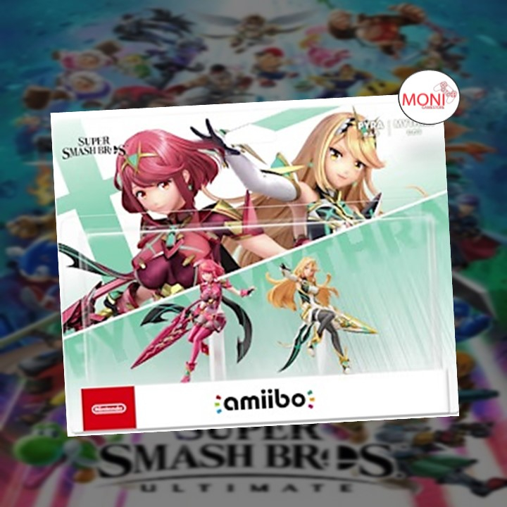 Amiibo Figure Super Smash Bros series Pyra & Mythra Xenoblade 2 ...