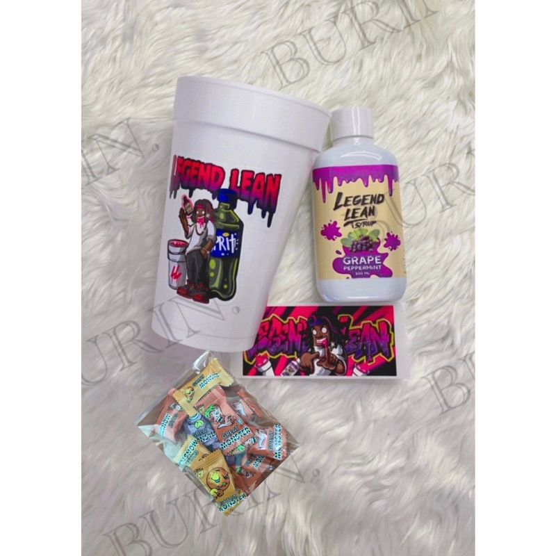 Legend Lean syrup รสองุ่นแท้ 💯% อร่อยหอมหวาน (แถมสติ๊กเกอร์ทุกขวด ...