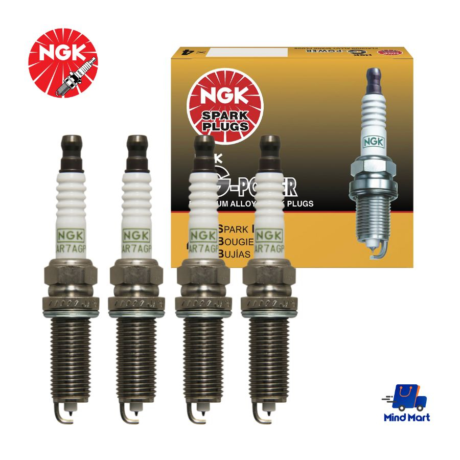 หัวเทียนรถยนต์ G-POWER NGK LKAR6AGP (1 กล่องมี 4 หัว) | Shopee Thailand