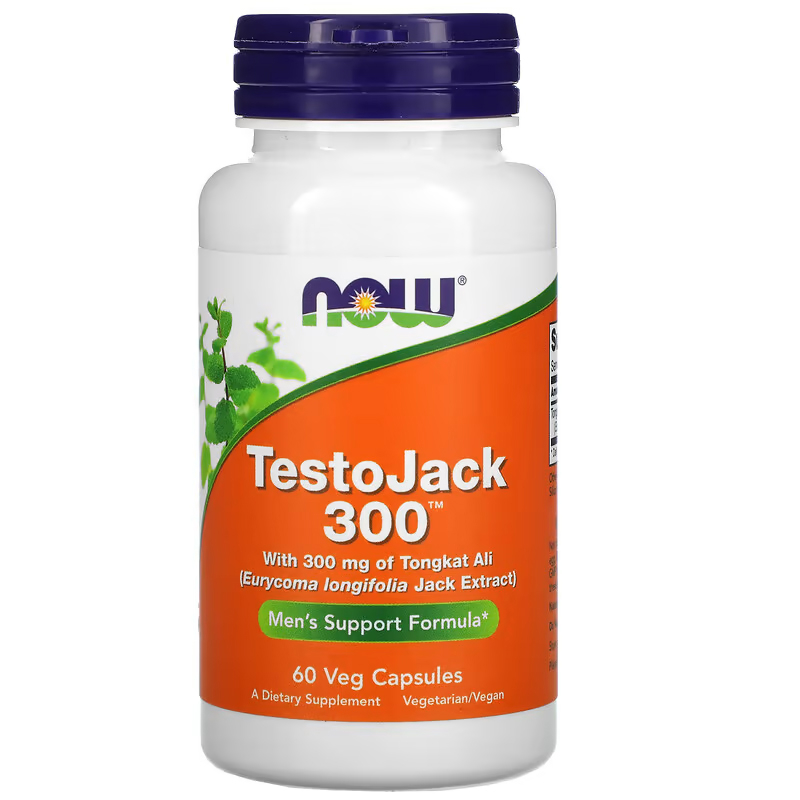 NOW Foods TestoJack 300 mg 60 Veg Capsules | Shopee Thailand