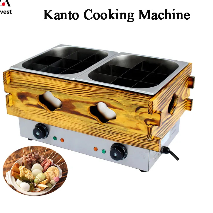 หม้อโอเด้ง (18 Grid)oden cook machine 18ช่อง Double-HEAD | Shopee Thailand