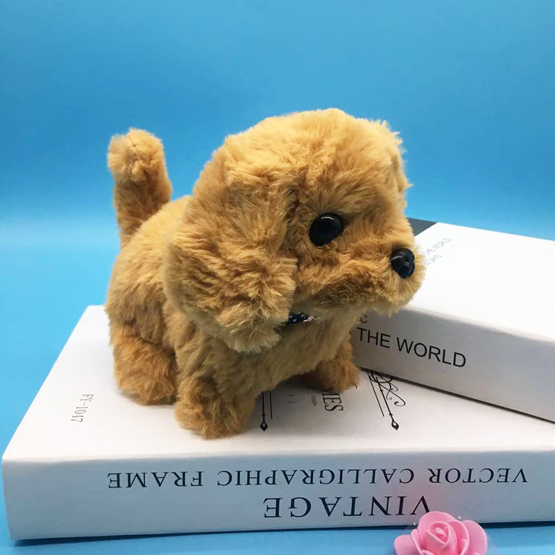 【Swoan】ตุ๊กตาของเล่น ของเล่นตุ๊กตาหมา สุนัข เดินได้ มีเสียง | Shopee ...