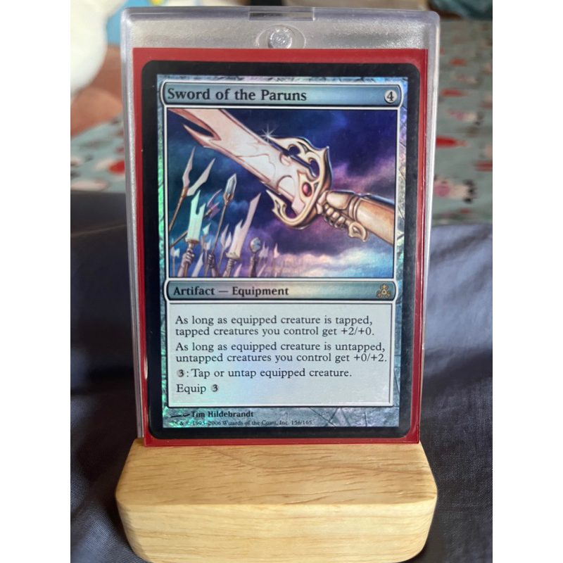 การ์ด MTG Sword of the Paruns Foil Artifact Magic the Gathering EDH ...