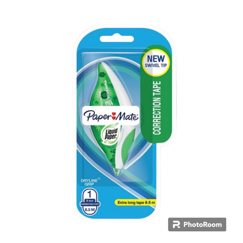 เทปลบคำผิด Liquid “Paper Mate” รุ่น Dry Line Grip (5 มิล x 8.5 ม. ...