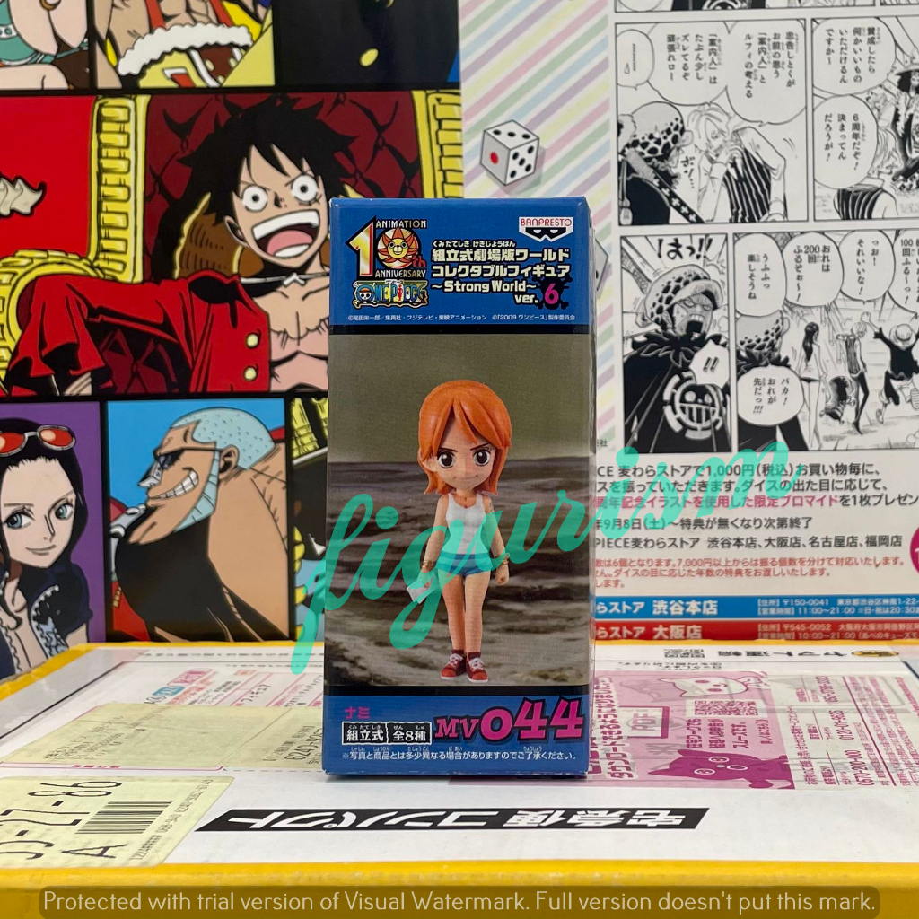 🔥 WCF one piece วันพีซ Nami นามิ Strong World Vol.6 สตรองเวิลด์ ชุด 6 ...