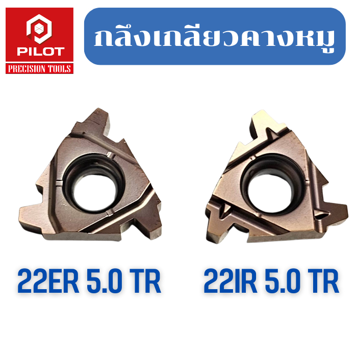 PILOT INSERT 22ER 5.0 TR 22IR 5.0 TR Theading Insert กลึงเกลียวคางหมู ...