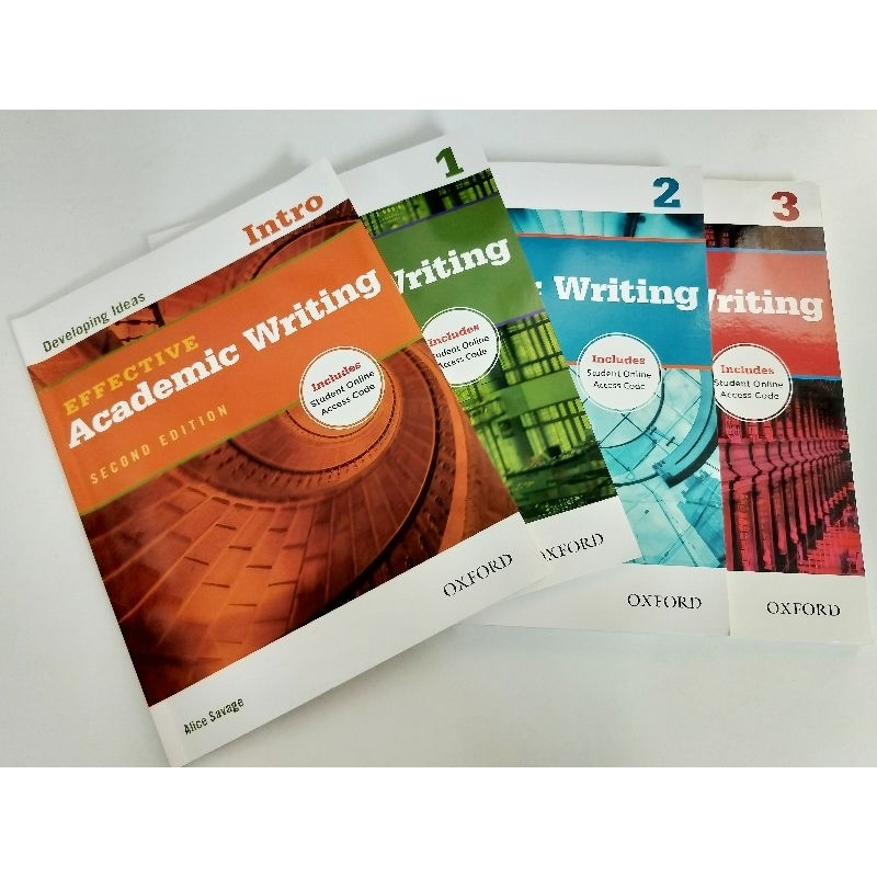 หนังสือพัฒนาการเขียนภาษาอังกฤษ Effective Academic Writing พร้อมโค๊ด ...