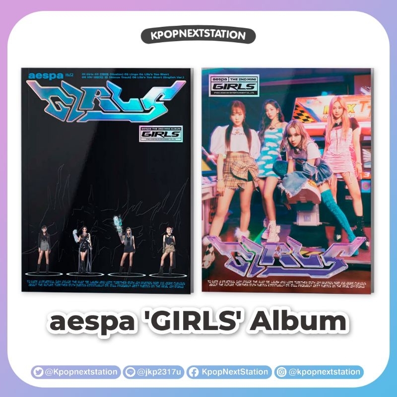 [ทักแชทรับโค้ดลด] พร้อมส่ง aespa - Mini Album Vol.2 [Girls] | Shopee ...