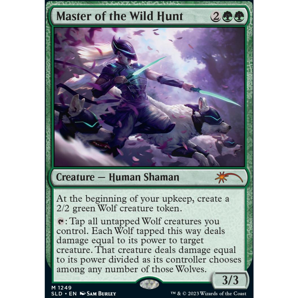 [MTG][Single][SLD] Master of the Wild Hunt ระดับ Mythic [ภาษาอังกฤษ ...