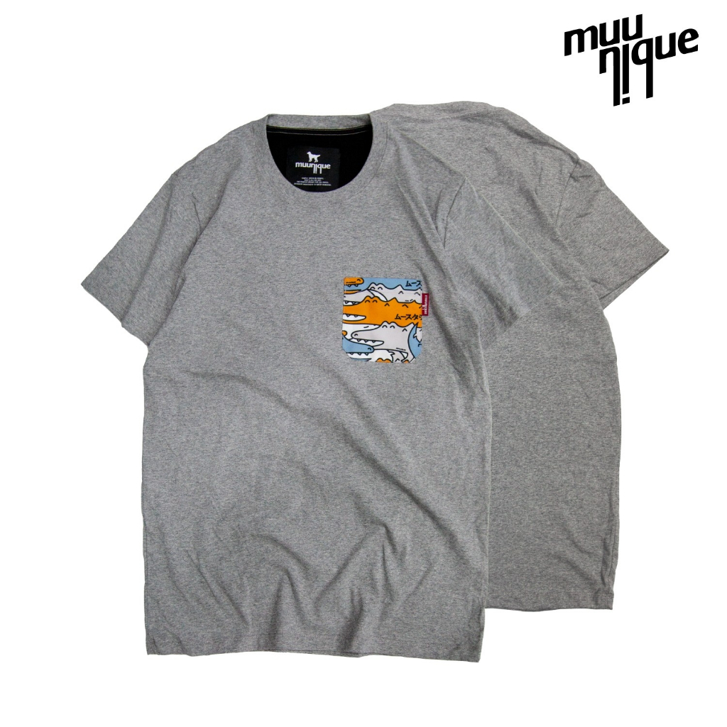 MUUNIQUE T-shirt SP. เสื้อยืด รุ่น Shirt pocket 204 | Shopee Thailand
