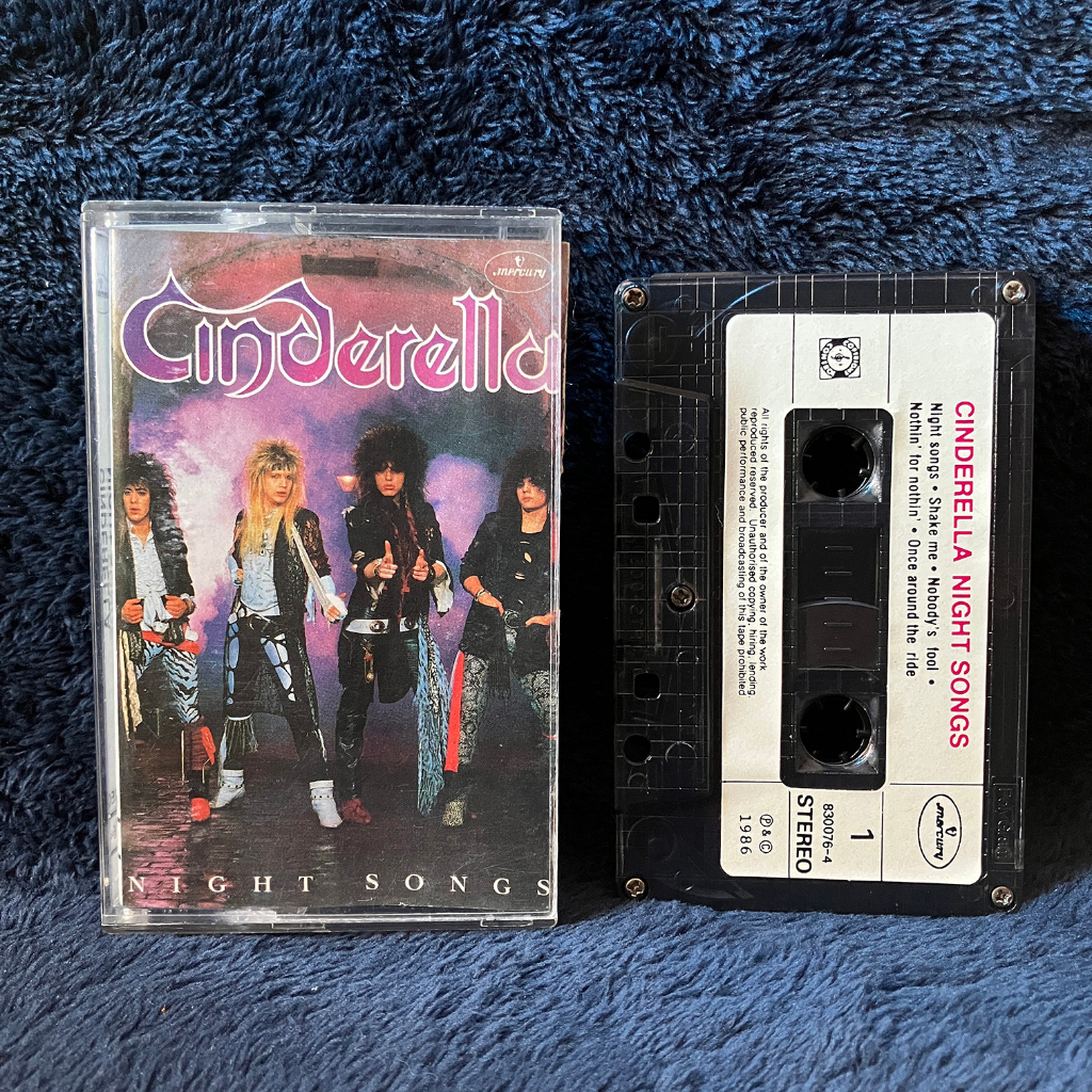 Cinderella – Night Songs | Cassette Tape | เทปเพลงสากล | Shopee Thailand Cinderella – Night Songs | Cassette Tape | เทปเพลงสากล | Shopee Thailand