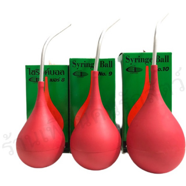 ไซริงค์บอล Syringe Ball ลูกยางแดงเอนกประสงค์ ดูดของเหลว | Shopee Thailand
