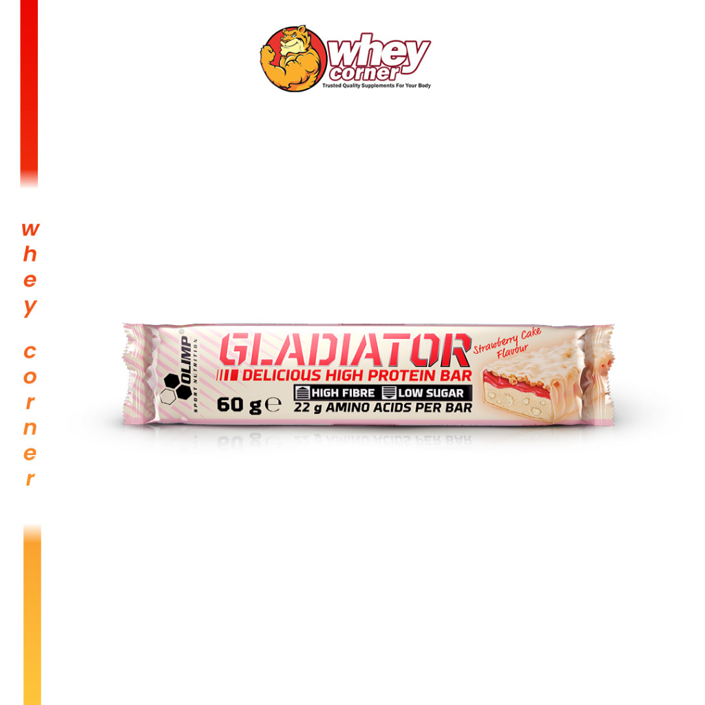 Olimp Gladiator Protein Bar 60g. รสเดียว 6 แท่ง หรือ 15แท่ง (1Box ...