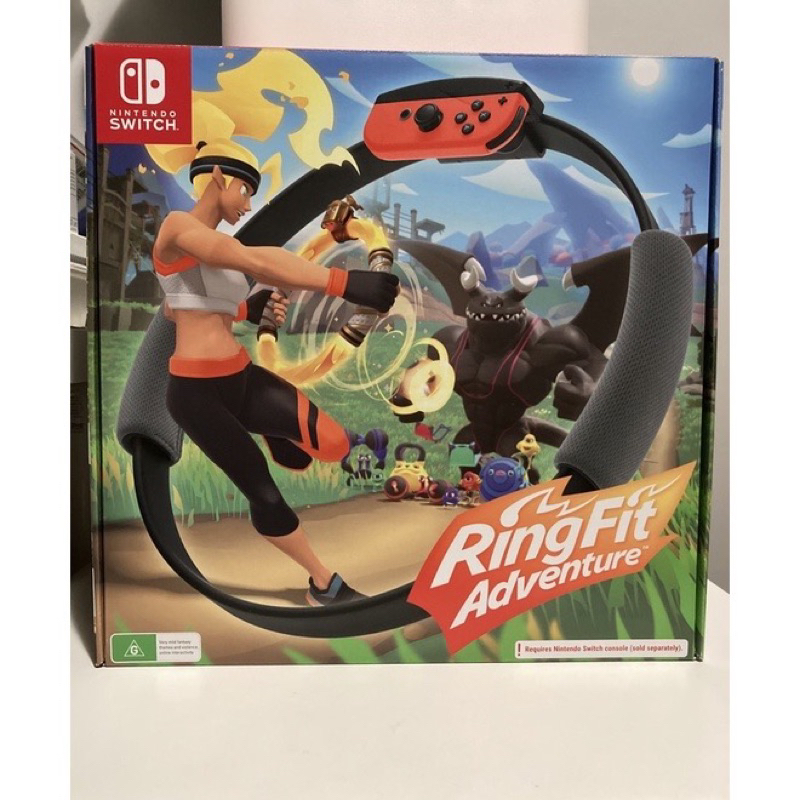 เกมออกกำลังกาย Nintendo Switch : Ring Fit Adventure [มือหนึ่ง,มือสอง ...