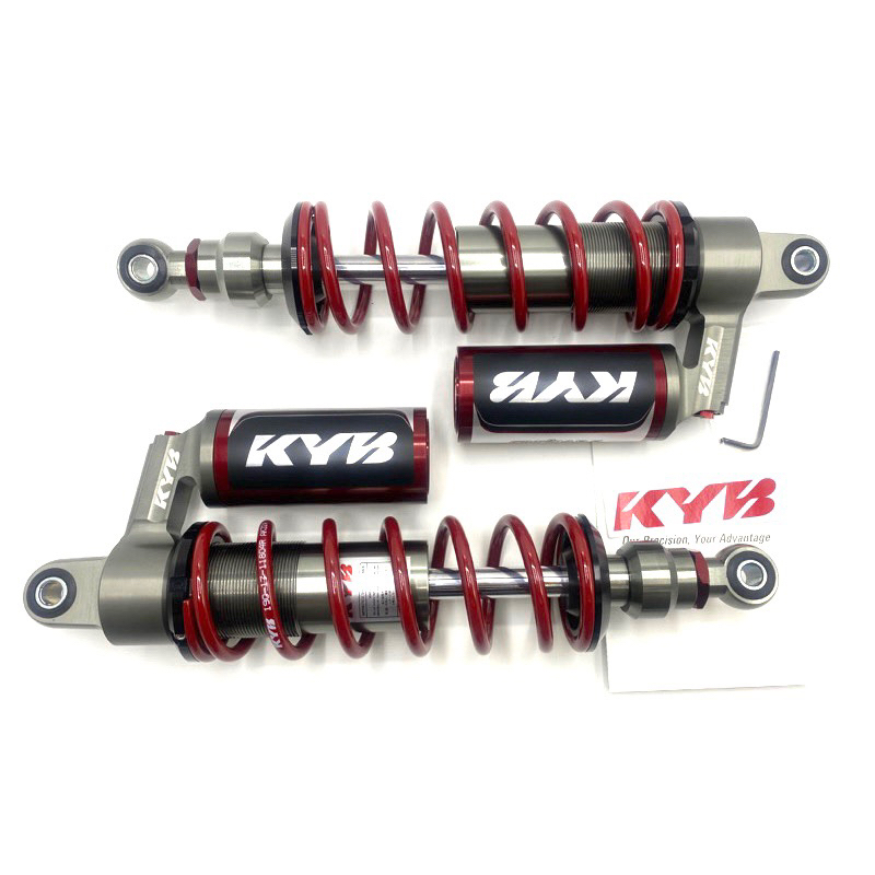 โช้คหลัง KYB ยาว330mm สีแดง รถรุ่น WAVE-110-I/125-i | Shopee Thailand