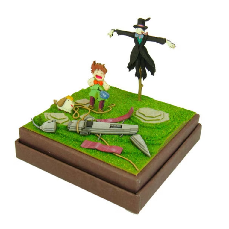[ส่งตรงจากญี่ปุ่น] Studio Ghibli Howl's Moving Castle Miniatuart Kit ...