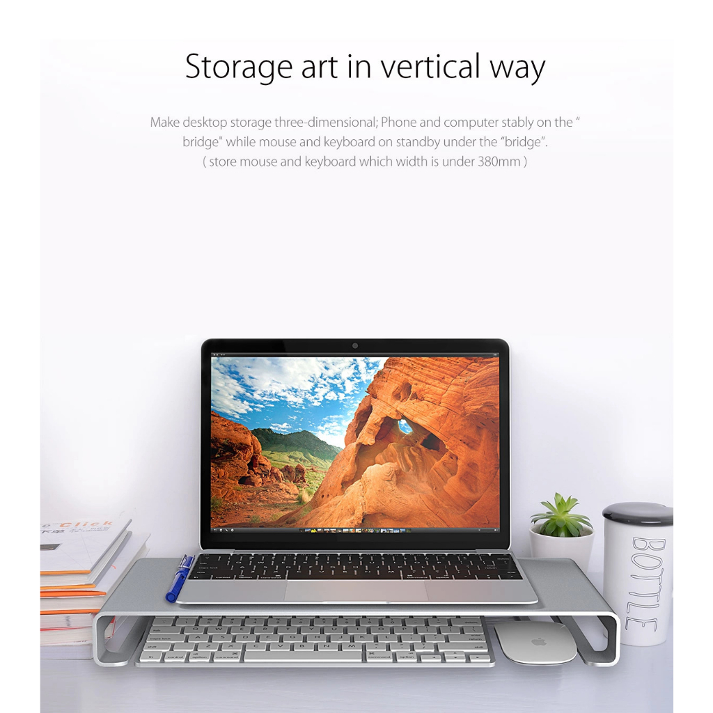 ORICO KCS1 Aluminum Monitor Stand Riser Computer Laptop Stand โอริโก้ ...