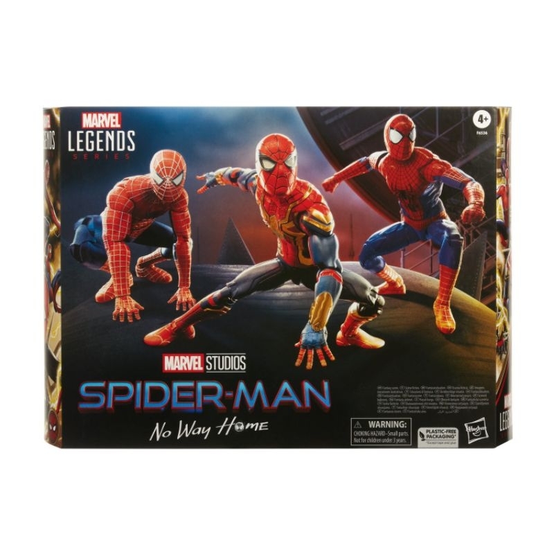 Hasbro Marvel Legends Spider-Man No Way Home 3 Pack | Shopee Thailand
