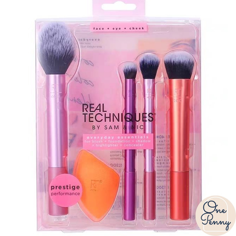 พร้อมส่ง ชุดแปรงแต่งหน้า REAL TECHNIQUES Everyday Essentials set ...