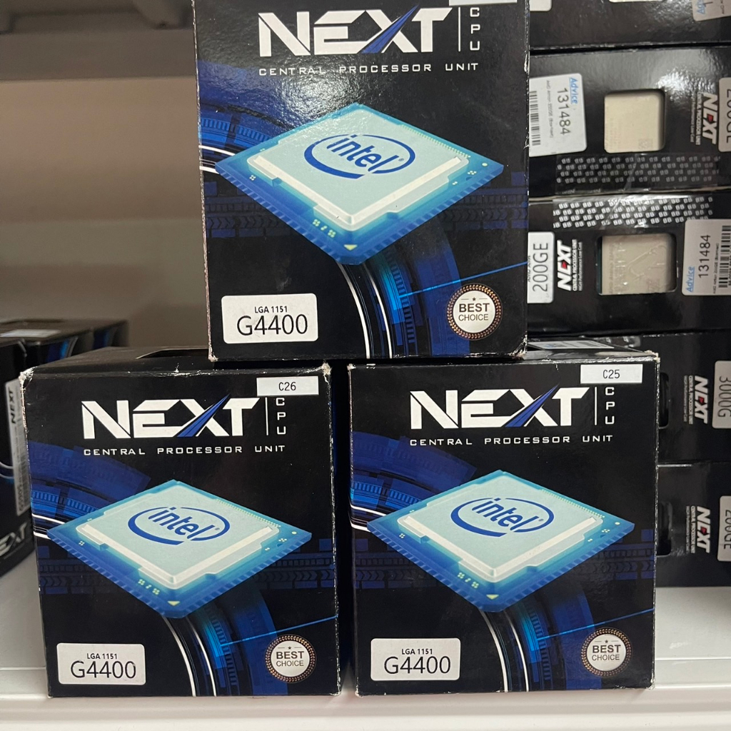 CPU (ซีพียู) 1151 INTEL PENTIUM G4400 3.30 GHz มีกล่อง มีประกันติด กระดองสวยๆ ประกัน advice 13/8 ...