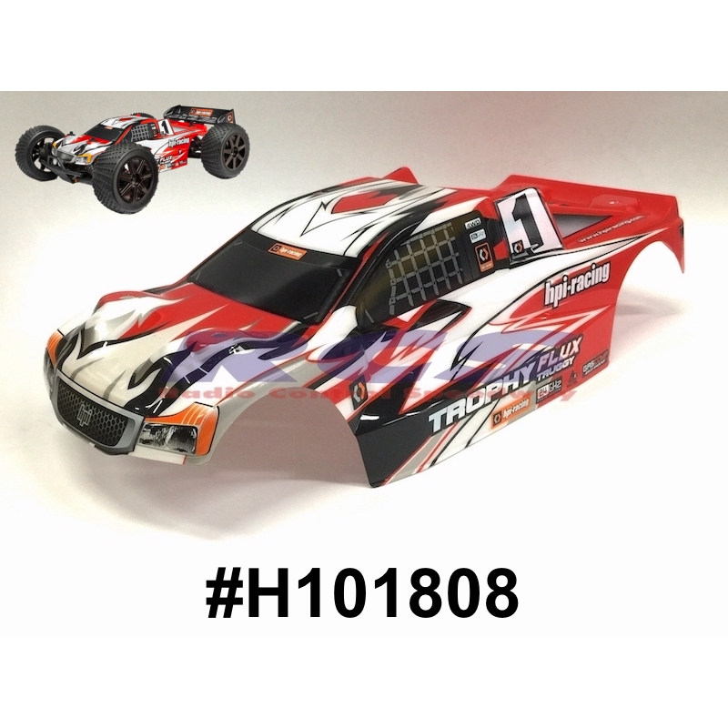 HPI 101808 TRIMMED & PAINTED TROPHY TRUGGY FLUX BODY | Shopee Thailand