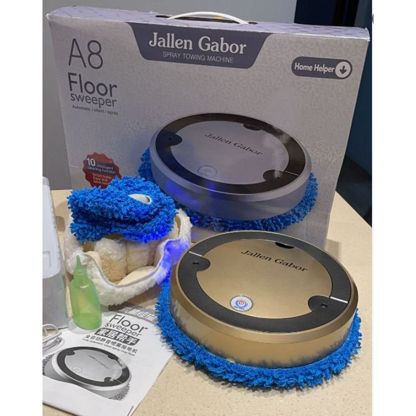 หุ่นยนต์ถูพื้น หุ่นยนต์ถูพื้นอัจฉริยะ Jallen Gabor เครื่องดูดฝุ่น ...