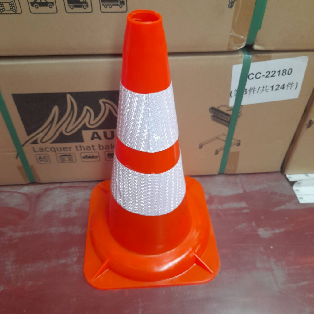 กรวยจราจร กรวยตั้งถนน กรวยยาง กรวยพลาสติก กรวยPVC มีขนาด29-90 ซม. ...