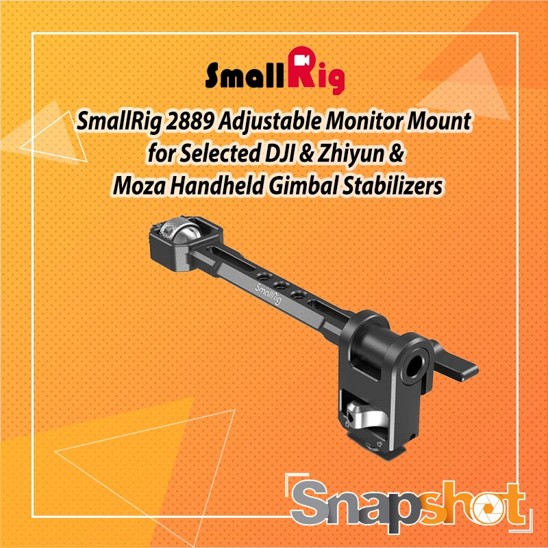 SmallRig 2889 Adjustable Monitor Mount for Selected DJI & Zhiyun & Moza ...