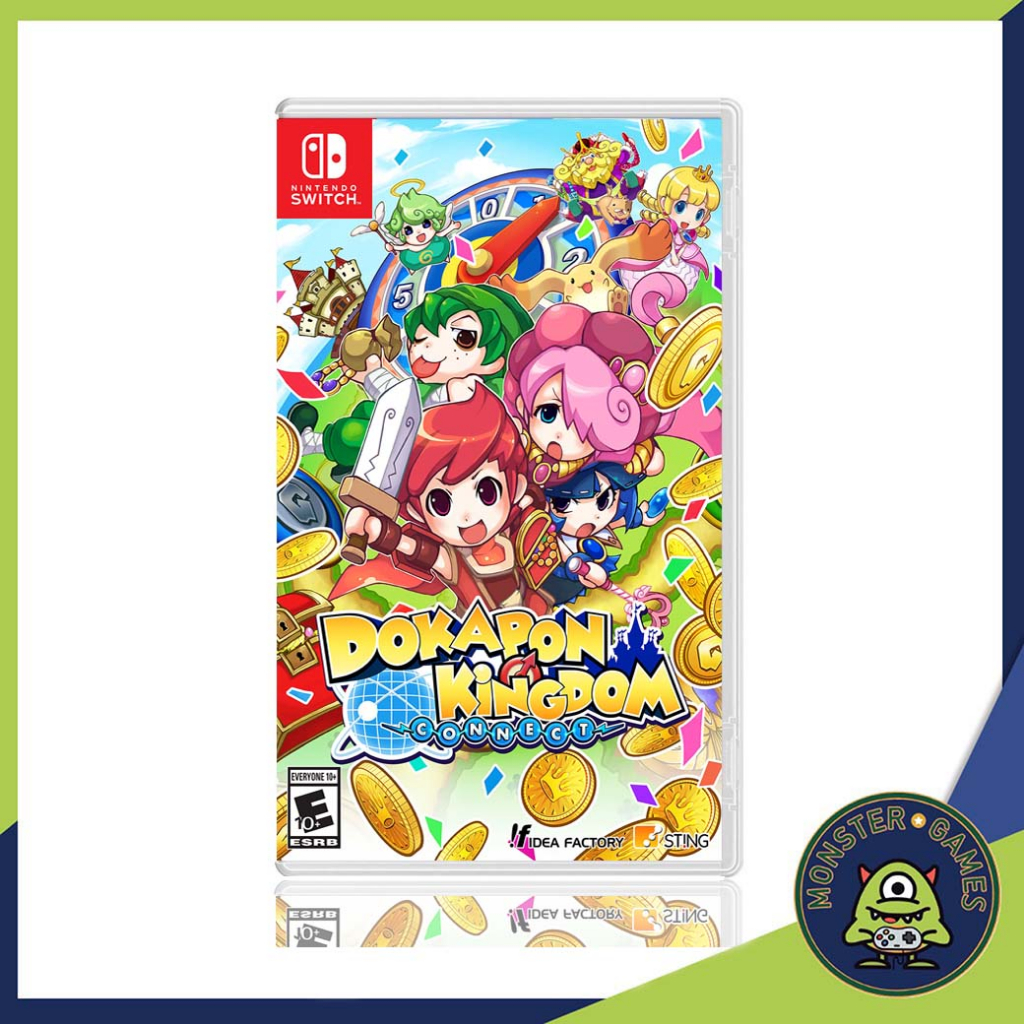Dokapon Kingdom Connect Nintendo Switch Game US zone แผ่นแท้มือ1!!!!! (Dokapon Switch)(Dokapon ...