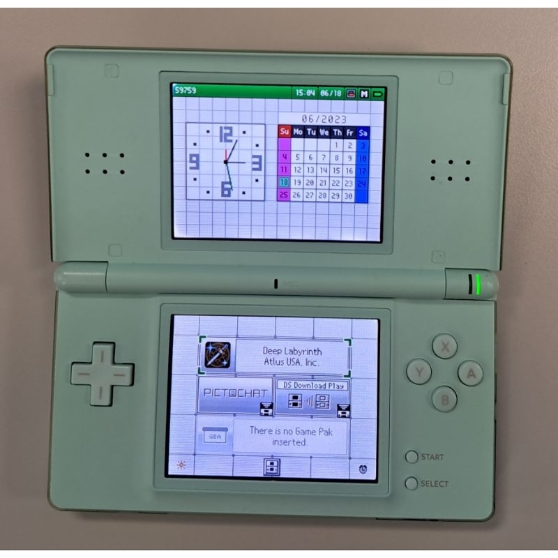 Nintendo Dsl สีเขียวเครื่องเปล่า มือสองญี่ปุ่น sn = 59759 | Shopee Thailand