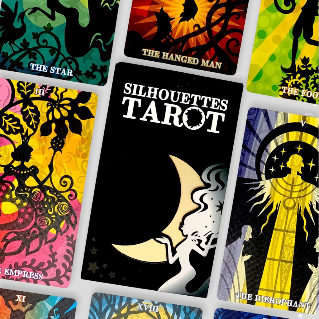 Silhouettes Tarot Standard Version Silhouette ไพ่ทาโร่ ของแท้ ไพ่ทาโรต์ ...