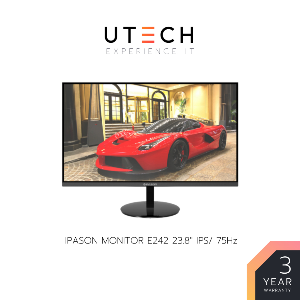 IPASON MONITOR E242 23.8" IPS/ 75Hz Waranty 3 year by Devas IPASON by UTECH | Shopee Thailand