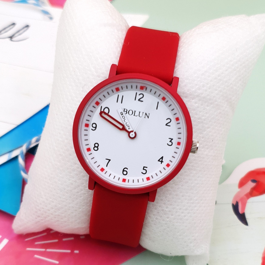 นาฬิกาข้อมือ นาฬิกาแฟชั่น Bolun ( โบลัน ) แบรนด์แท้ สายยาง หลากสี รุ่น ...